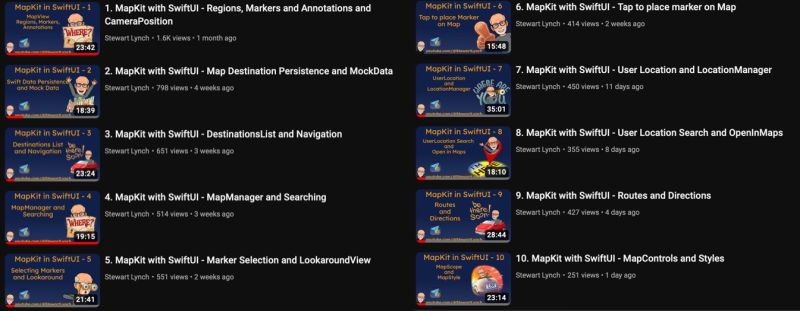 Stewart Lynch on LinkedIn: #mapkit #swiftui #swiftdata Stewart Lynch on LinkedIn: #mapkit #swiftui #swiftdata