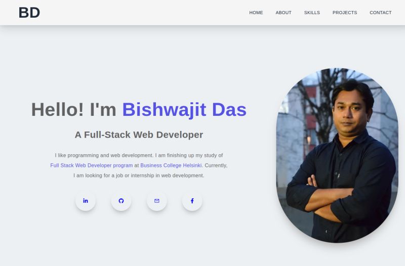Bishwajit Das on LinkedIn: My new portfolio website with Nextjs ... Bishwajit Das on LinkedIn: My new portfolio website with Nextjs ...