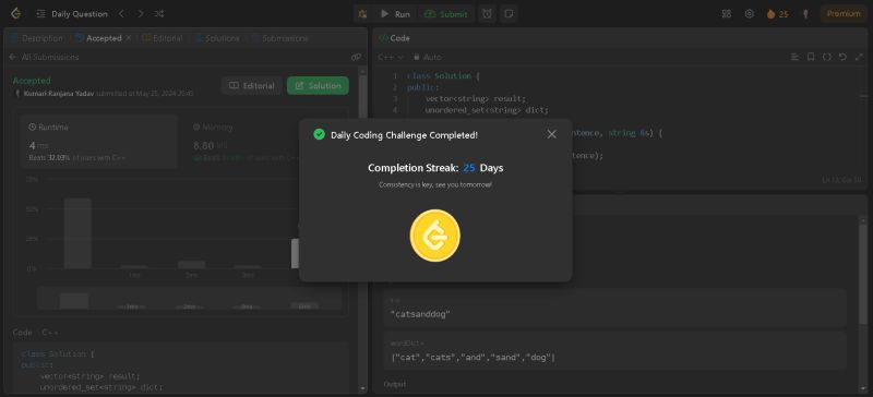 Kumari Ranjana Yadav on LinkedIn: #day21 #codingjourney #codeprogress # ... Kumari Ranjana Yadav on LinkedIn: #day21 #codingjourney #codeprogress # ...