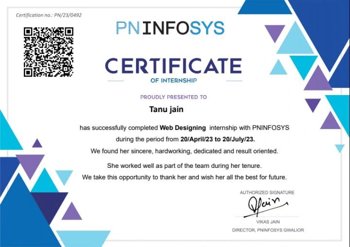 Tanu Jain on LinkedIn: #pninfosys #html #css #javascript #bootstrap # ... Tanu Jain on LinkedIn: #pninfosys #html #css #javascript #bootstrap # ...