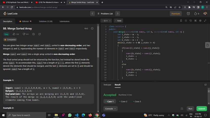 Tanish Chandak on LinkedIn: #100daysofcodechallenge #leetcode2023 #c # ... Tanish Chandak on LinkedIn: #100daysofcodechallenge #leetcode2023 #c # ...