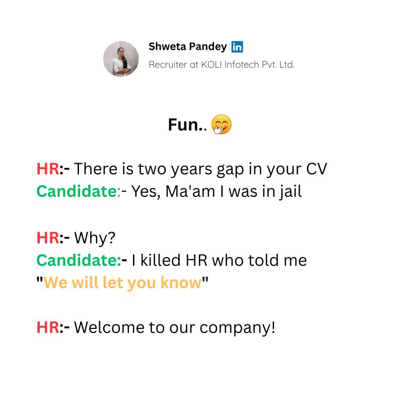 Shweta Pandey on LinkedIn: #hr #candidate #koli #koliinfotech # ... Shweta Pandey on LinkedIn: #hr #candidate #koli #koliinfotech # ...