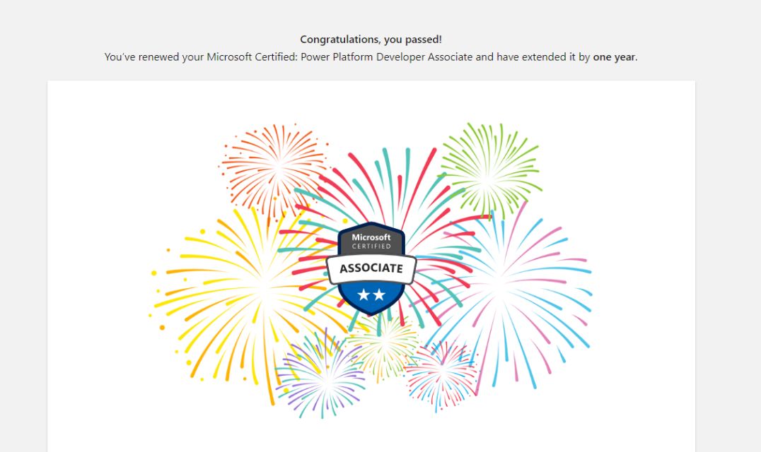 Vidit Gholam on LinkedIn: #certification #renewal #micorsoft Vidit Gholam on LinkedIn: #certification #renewal #micorsoft