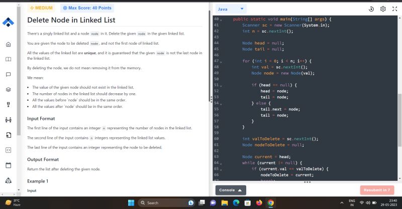 Satyam Goswami on LinkedIn: #100daysofcodechallenge #leetcode #acciojob ... Satyam Goswami on LinkedIn: #100daysofcodechallenge #leetcode #acciojob ...