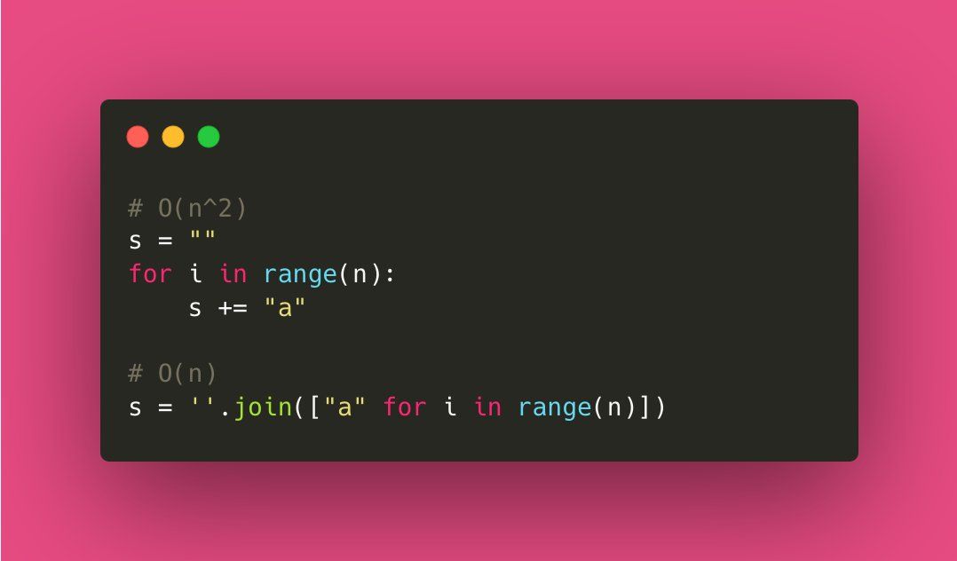 Testdriven.io on LinkedIn: Python tip: Concatenating strings with += in ... Testdriven.io on LinkedIn: Python tip: Concatenating strings with += in ...