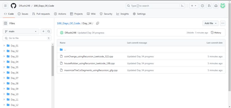 Rushikesh Deshmukh on LinkedIn: #100daysofcode #recursion #codehelp # ... Rushikesh Deshmukh on LinkedIn: #100daysofcode #recursion #codehelp # ...