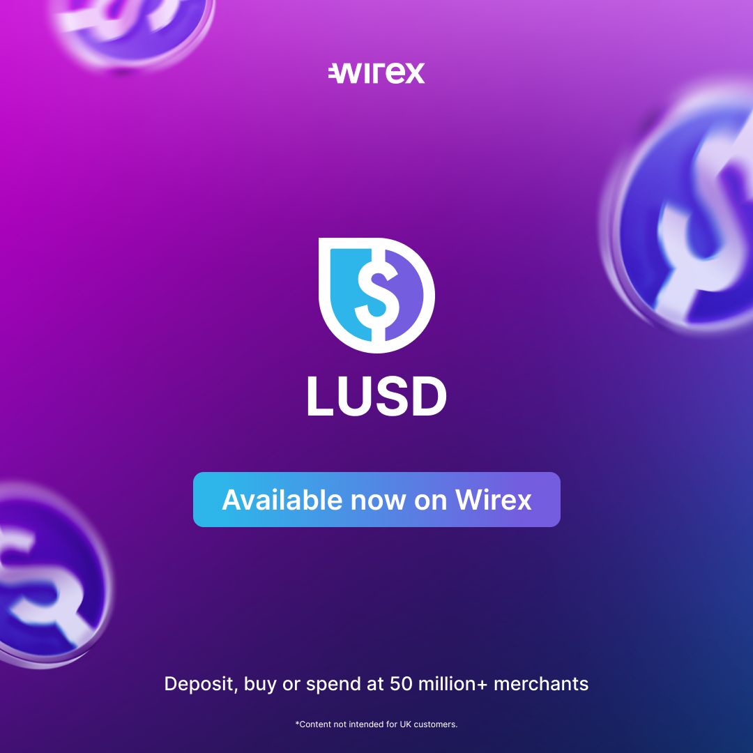 Wirex on LinkedIn: #lusd #stablecoin #lusd Wirex on LinkedIn: #lusd #stablecoin #lusd