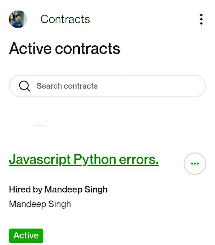 Bheesham Solanki on LinkedIn: #upwork #freelancing #js #python Bheesham Solanki on LinkedIn: #upwork #freelancing #js #python
