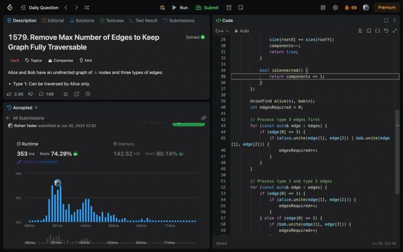 Rohan Yadav on LinkedIn: #leetcode #100daysofdsa #100dayscoding # ... Rohan Yadav on LinkedIn: #leetcode #100daysofdsa #100dayscoding # ...