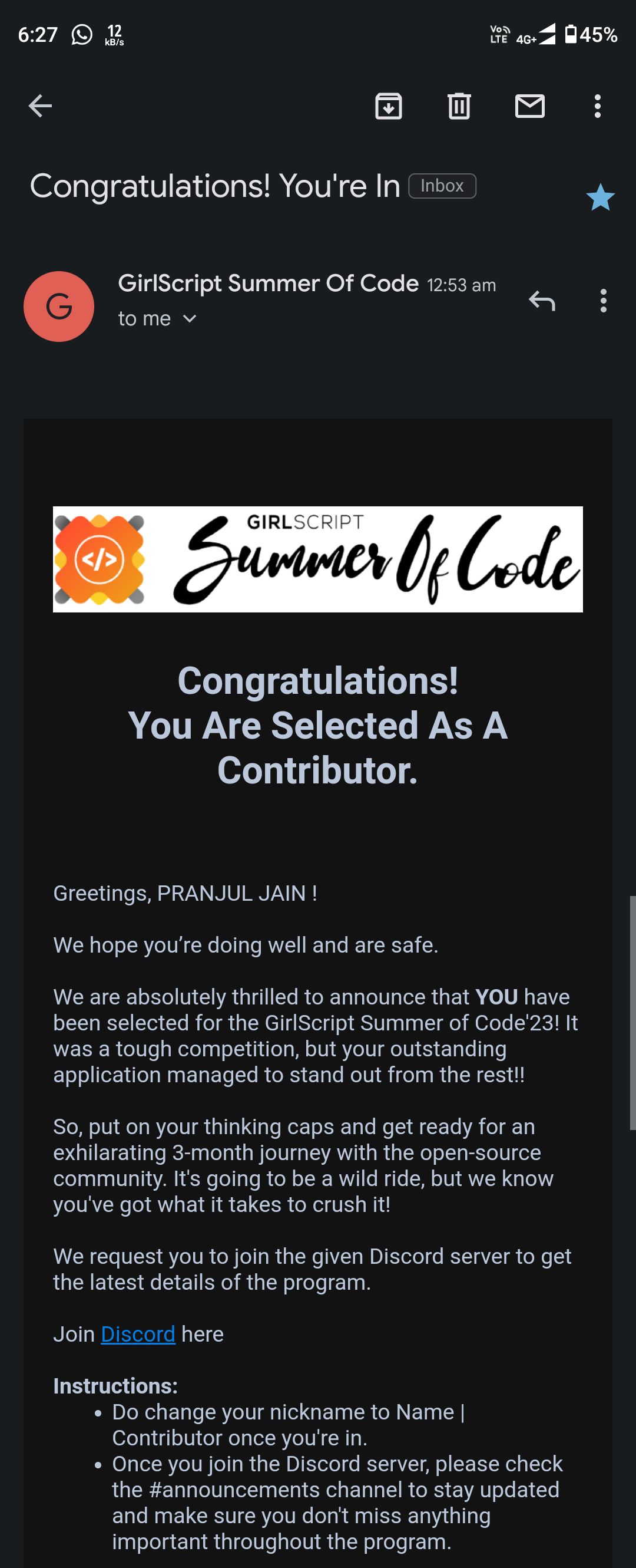 PRANJUL JAIN 🇮🇳 on LinkedIn: #coding #work #innovation #growth # ... PRANJUL JAIN 🇮🇳 on LinkedIn: #coding #work #innovation #growth # ...