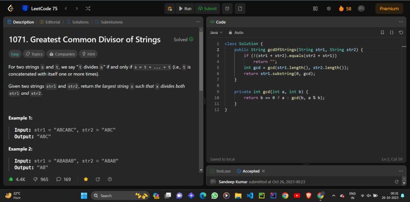 Sandeep Kumar on LinkedIn: #coding #leetcodechallenge #codingjourney # ... Sandeep Kumar on LinkedIn: #coding #leetcodechallenge #codingjourney # ...