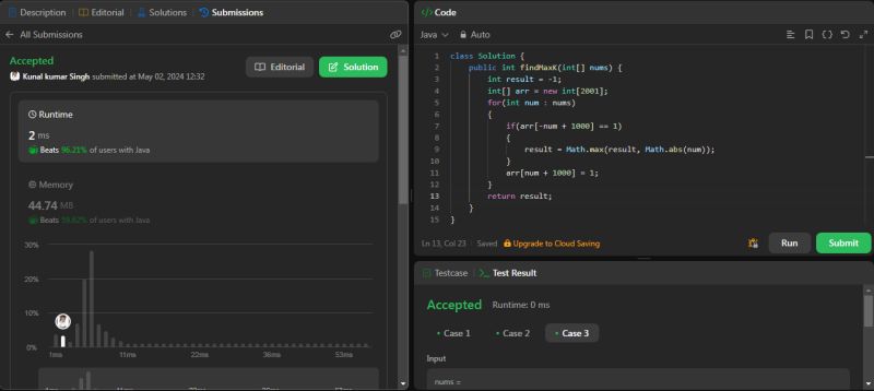 Kunal Kumar Singh on LinkedIn: #100daysofcode #leetcode #dailychallenge Kunal Kumar Singh on LinkedIn: #100daysofcode #leetcode #dailychallenge