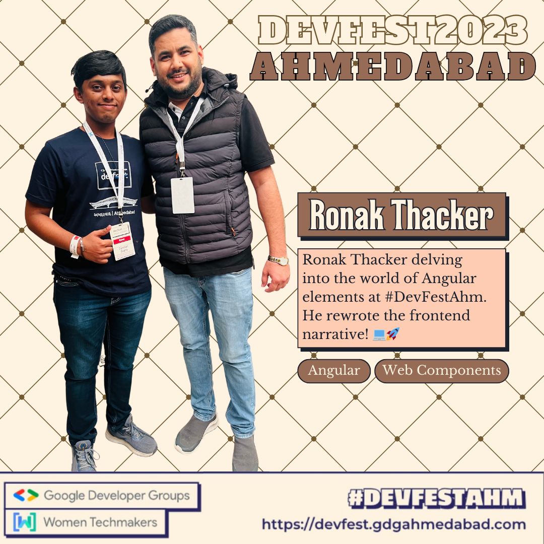 Darshan Gupta on LinkedIn: #devfestahm #angularelements # ... Darshan Gupta on LinkedIn: #devfestahm #angularelements # ...