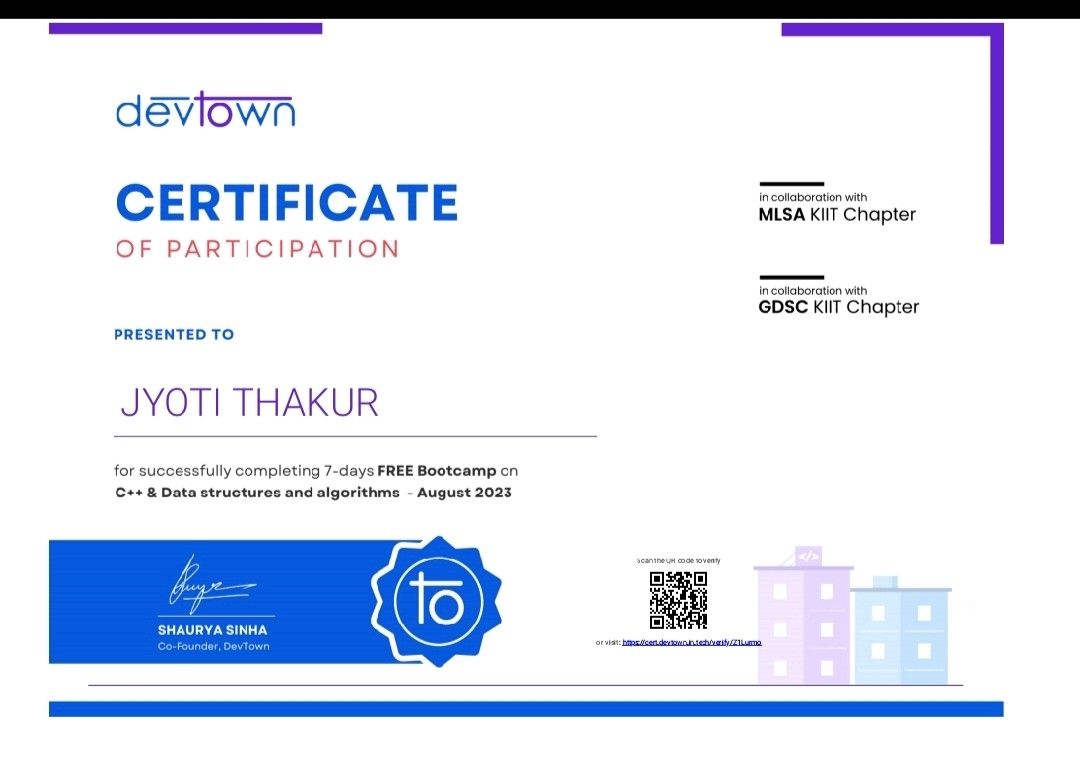 Jyoti Chhonkar on LinkedIn: #c #datastructure #programming #coding # ... Jyoti Chhonkar on LinkedIn: #c #datastructure #programming #coding # ...