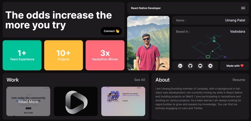 Umang Patel on LinkedIn: #nextjs #tailwindcss #typescript # ... Umang Patel on LinkedIn: #nextjs #tailwindcss #typescript # ...