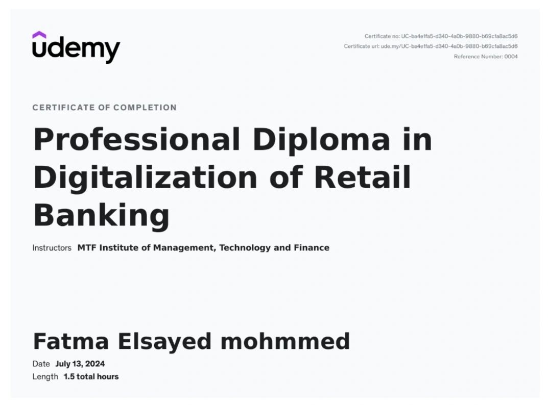 Fatima Elsayed on LinkedIn: #udemy #mtf Fatima Elsayed on LinkedIn: #udemy #mtf