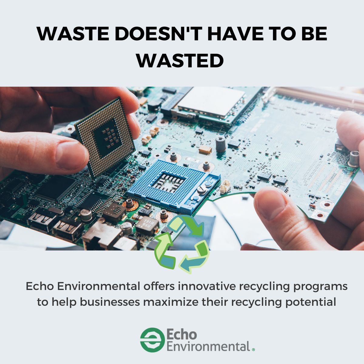 Echo Environmental on LinkedIn: #recyclingprograms #sustainablepractices Echo Environmental on LinkedIn: #recyclingprograms #sustainablepractices