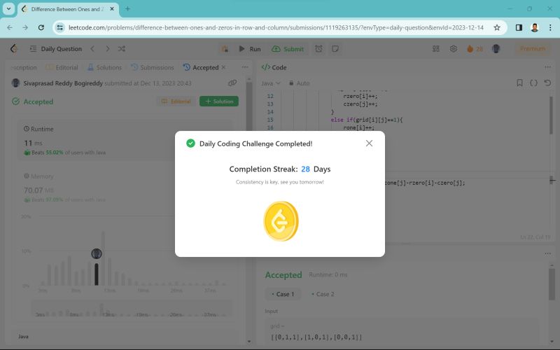 Prasad R on LinkedIn: #100daychallenge #leetcode #dailycoding #dsa # ... Prasad R on LinkedIn: #100daychallenge #leetcode #dailycoding #dsa # ...