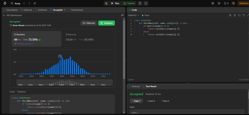 Anzar Ahmad on LinkedIn: #50daysofleetcode #leetcode #programming # ... Anzar Ahmad on LinkedIn: #50daysofleetcode #leetcode #programming # ...