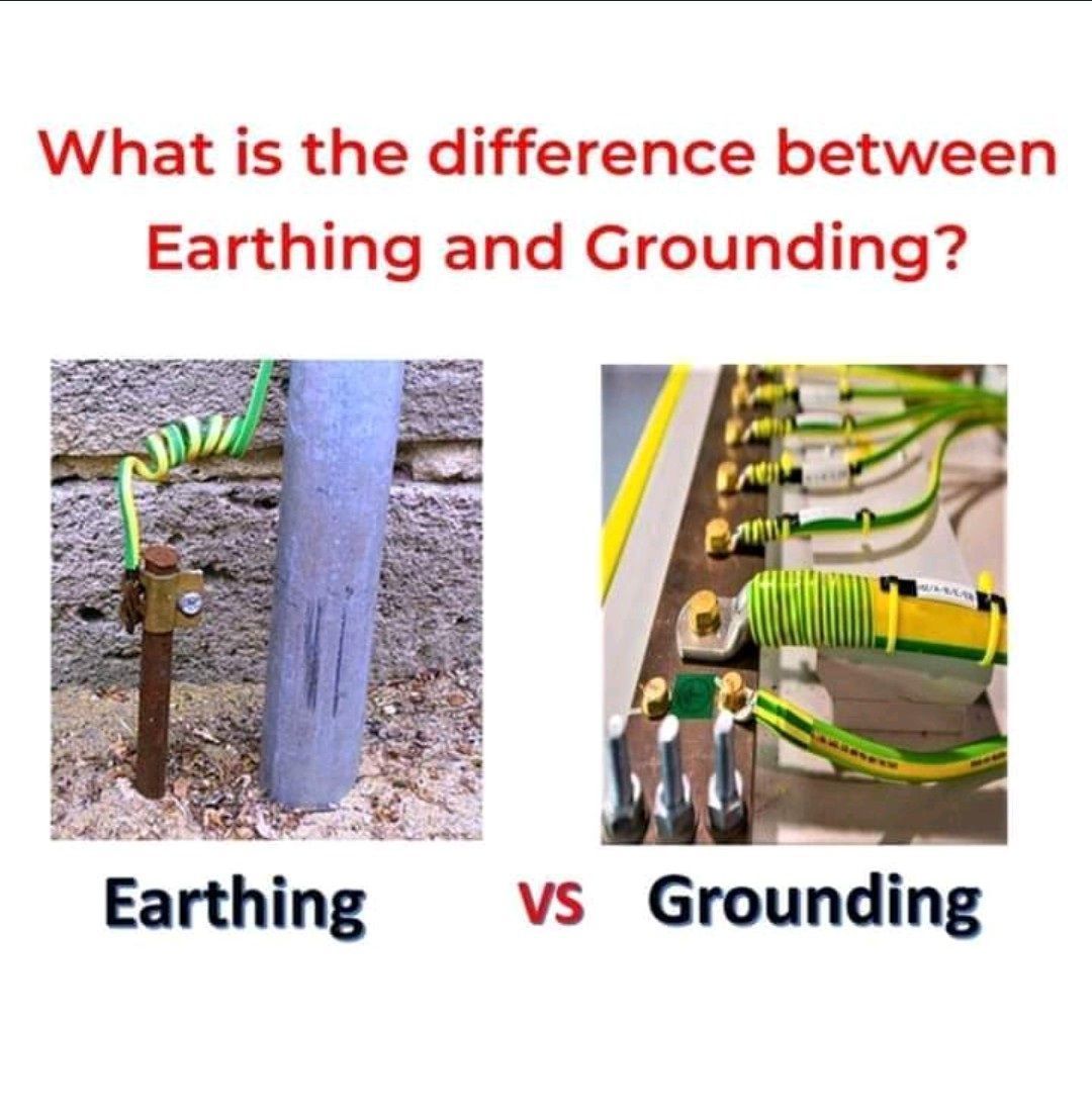 Ahamed Sheik Darwesh on LinkedIn: Earthing Vs Grounding Ahamed Sheik Darwesh on LinkedIn: Earthing Vs Grounding