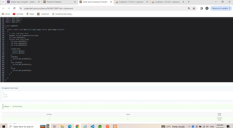 Mohit Nigade on LinkedIn: #codechallenge #learningandgrowing #codechef Mohit Nigade on LinkedIn: #codechallenge #learningandgrowing #codechef