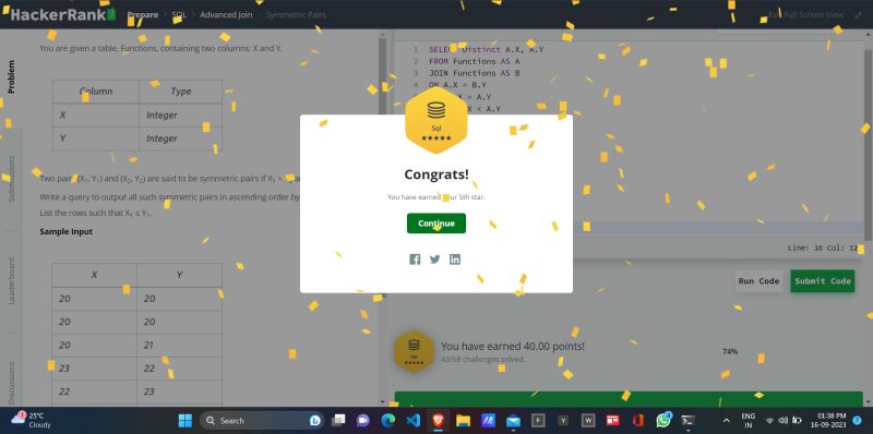 Ramzan Sheikh on LinkedIn: #sql #hackerrank #achievementunlocked # ... Ramzan Sheikh on LinkedIn: #sql #hackerrank #achievementunlocked # ...