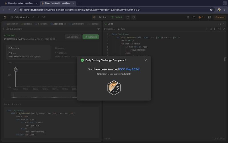 NARIYA HIMANSHU on LinkedIn: #30dayleetcodechallenge #codingstreak # ... NARIYA HIMANSHU on LinkedIn: #30dayleetcodechallenge #codingstreak # ...