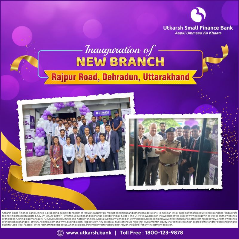 Utkarsh Small Finance Bank on LinkedIn: #uttarakhand #dehradun # ... Utkarsh Small Finance Bank on LinkedIn: #uttarakhand #dehradun # ...