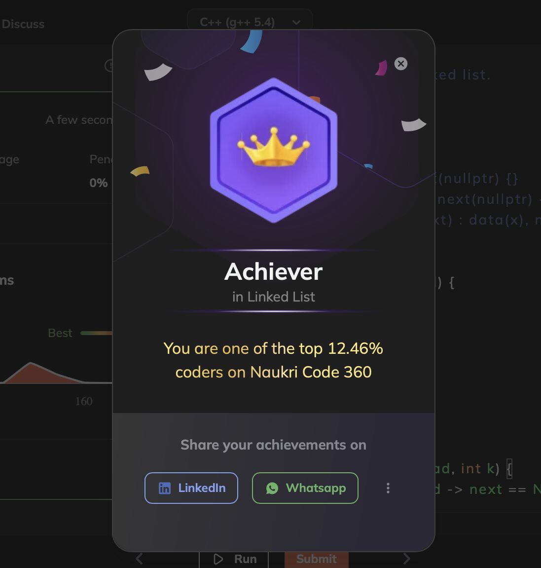 Arsh Kumar Mandal on LinkedIn: #codingninja #dsa #linkedlist Arsh Kumar Mandal on LinkedIn: #codingninja #dsa #linkedlist