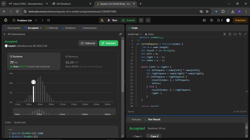 Chioma Christopher on LinkedIn: #100daysofcode #leetcode #javascript # ... Chioma Christopher on LinkedIn: #100daysofcode #leetcode #javascript # ...