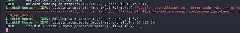 Ishaan Jaffer on LinkedIn: 🔎 LiteLLM v1.16.19+ Improved Proxy logging ... Ishaan Jaffer on LinkedIn: 🔎 LiteLLM v1.16.19+ Improved Proxy logging ...
