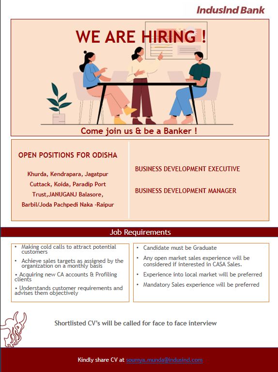 Soumya Ranjan on LinkedIn: We are hiring for BDM roles, kindly share CV ... Soumya Ranjan on LinkedIn: We are hiring for BDM roles, kindly share CV ...