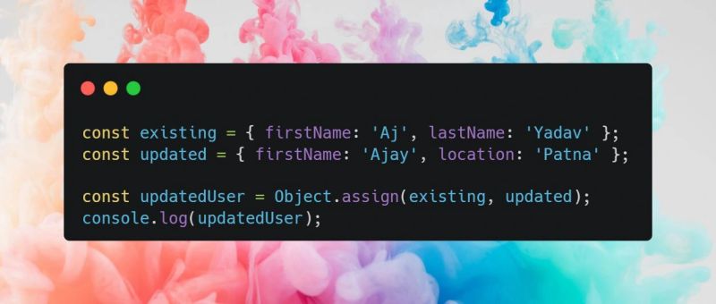 Juveriya Salehaati on LinkedIn: JavaScript Tip The Object.assign ... Juveriya Salehaati on LinkedIn: JavaScript Tip The Object.assign ...