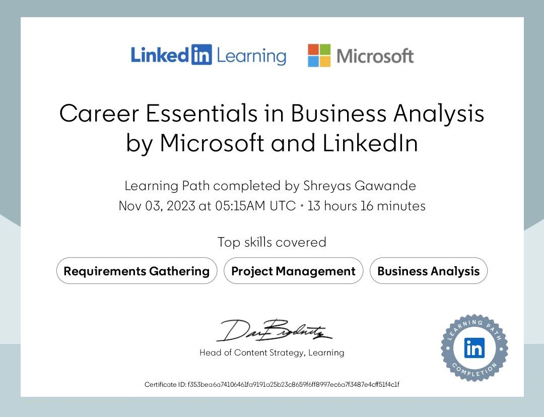 Shreyas Gawande on LinkedIn: #businessanalysis #agileprojectmanagement ... Shreyas Gawande on LinkedIn: #businessanalysis #agileprojectmanagement ...