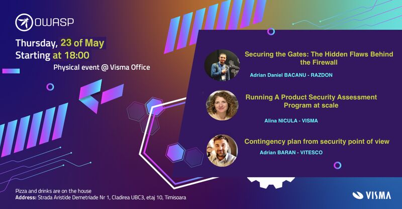 OWASP Timisoara Chapter on LinkedIn: #owasp #timisoara #meetup OWASP Timisoara Chapter on LinkedIn: #owasp #timisoara #meetup