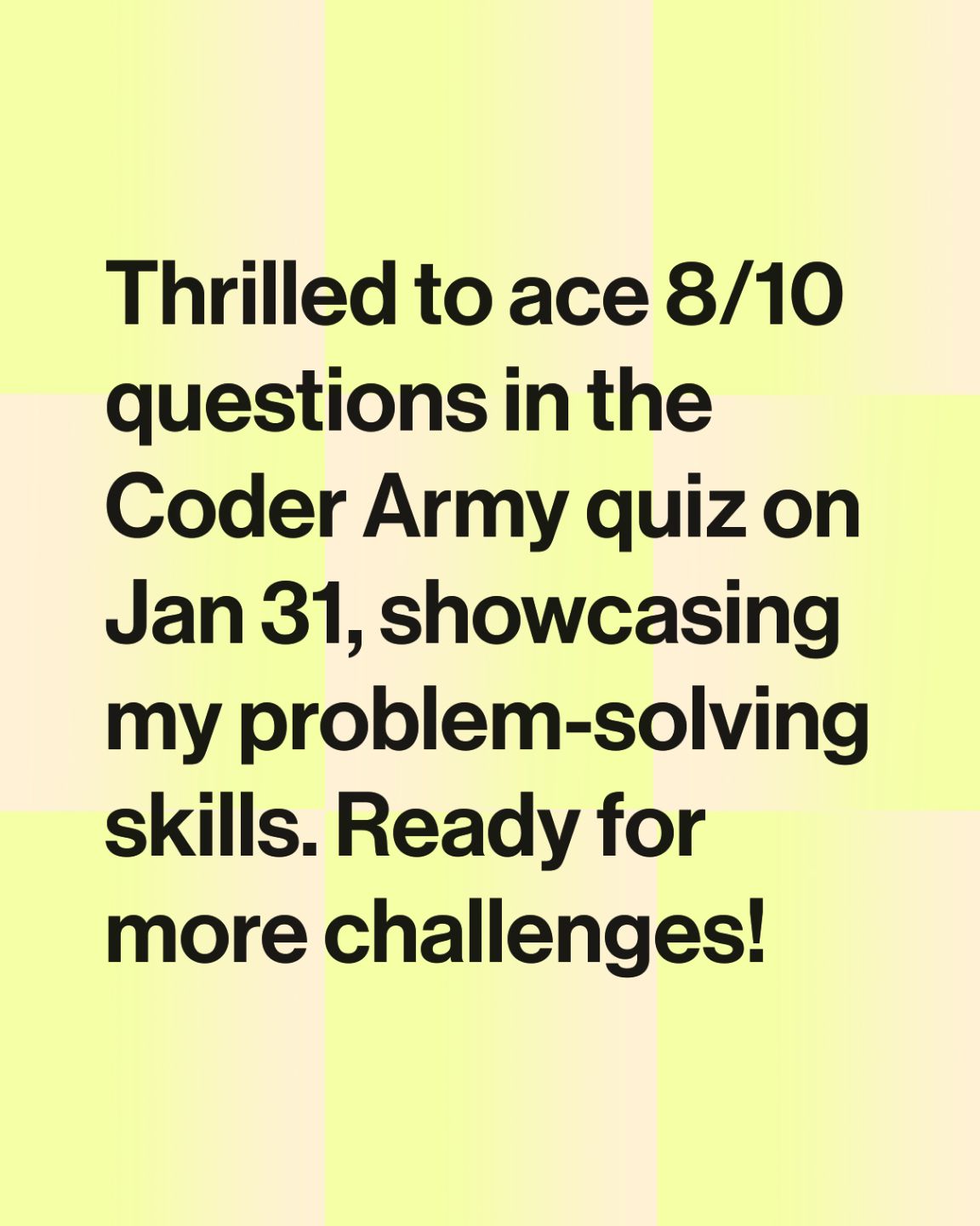 Nitin Singh on LinkedIn: Attended a DSA quiz organise by coder army ... Nitin Singh on LinkedIn: Attended a DSA quiz organise by coder army ...