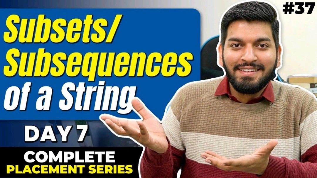 Vaibhav Agarwal on LinkedIn: #cpp #dsa #subsets #substrings # ... Vaibhav Agarwal on LinkedIn: #cpp #dsa #subsets #substrings # ...