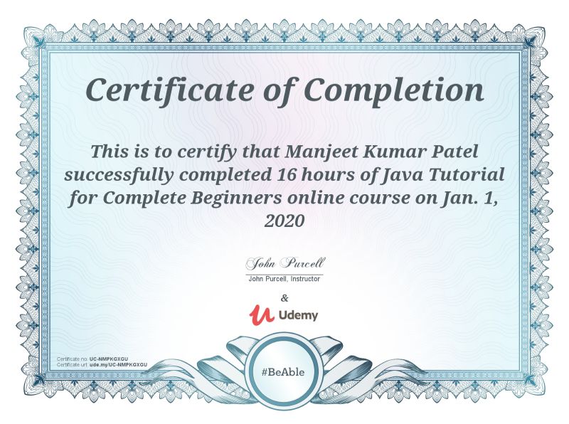 Manjeet Kumar Patel on LinkedIn: I’m happy to share that I’ve obtained ... Manjeet Kumar Patel on LinkedIn: I’m happy to share that I’ve obtained ...