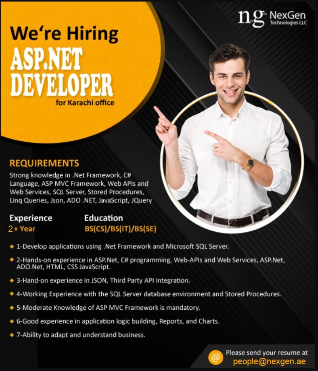 Murtaza Roomi on LinkedIn: #hiring #dotnet #mvc #webforms #sqlserver # ... Murtaza Roomi on LinkedIn: #hiring #dotnet #mvc #webforms #sqlserver # ...