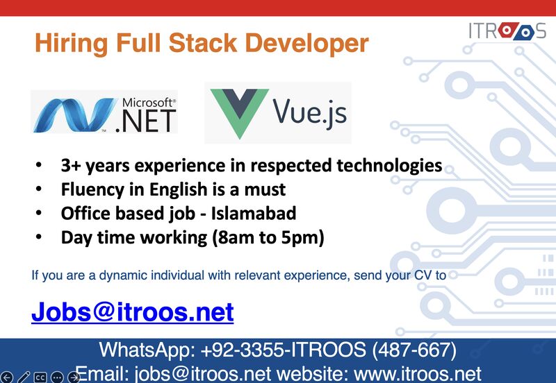 Fatima Raza on LinkedIn: #fullstackdeveloper #vuejs #dotnet # ... Fatima Raza on LinkedIn: #fullstackdeveloper #vuejs #dotnet # ...