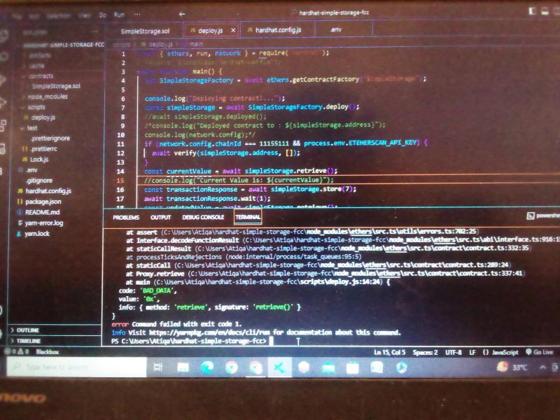 Muzammil Irshad on LinkedIn: #hardhat #solidity #blockchain #javascript ... Muzammil Irshad on LinkedIn: #hardhat #solidity #blockchain #javascript ...