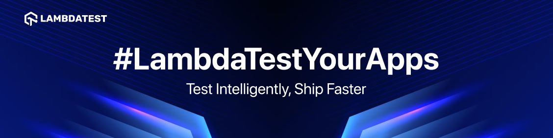 Vasu Arora on LinkedIn: #lambdatestyourapps Vasu Arora on LinkedIn: #lambdatestyourapps