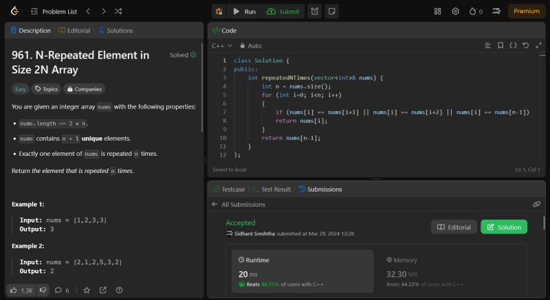 Sidhant Sreshtha on LinkedIn: #100daycodingchallenge #leetcode # ... Sidhant Sreshtha on LinkedIn: #100daycodingchallenge #leetcode # ...