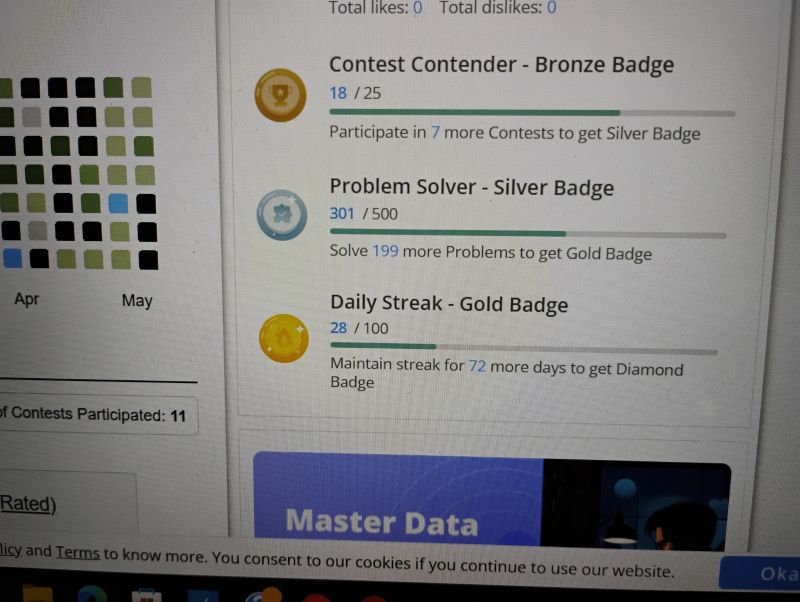Naincy Raj on LinkedIn: #codechef #gold #diamond Naincy Raj on LinkedIn: #codechef #gold #diamond