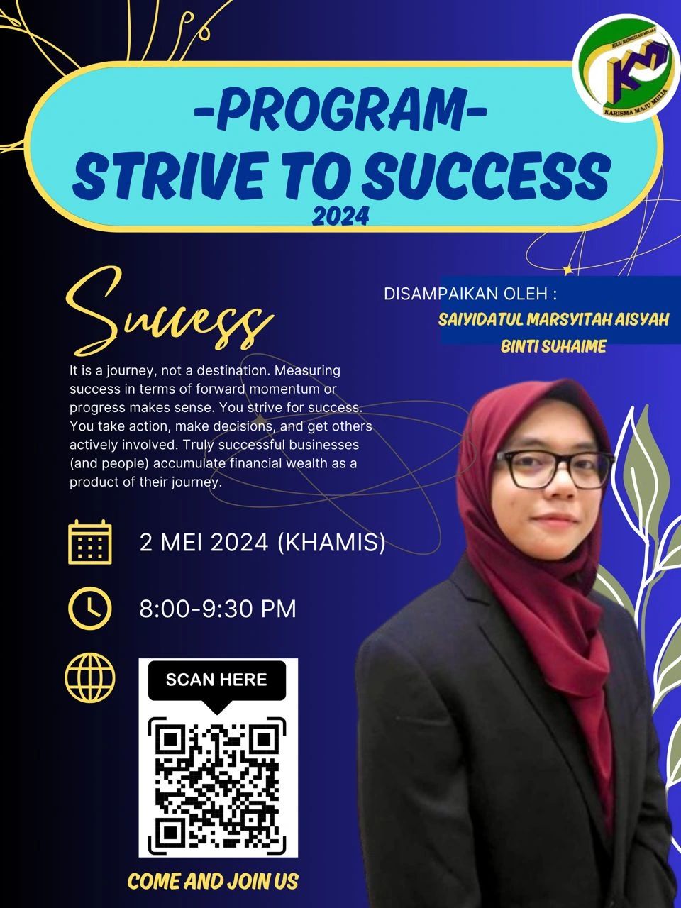 Saiyidatul Marsyitah Aisyah binti Suhaime on LinkedIn: #motivation # ... Saiyidatul Marsyitah Aisyah binti Suhaime on LinkedIn: #motivation # ...