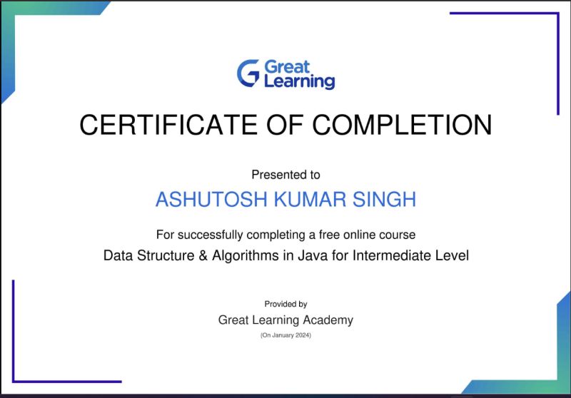 Ashutosh Kumar Singh on LinkedIn: #greatlearningacademy #greatlearning ... Ashutosh Kumar Singh on LinkedIn: #greatlearningacademy #greatlearning ...