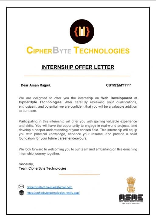 Aman Rajput on LinkedIn: #webdevelopment #cipherbytetechnologies Aman Rajput on LinkedIn: #webdevelopment #cipherbytetechnologies