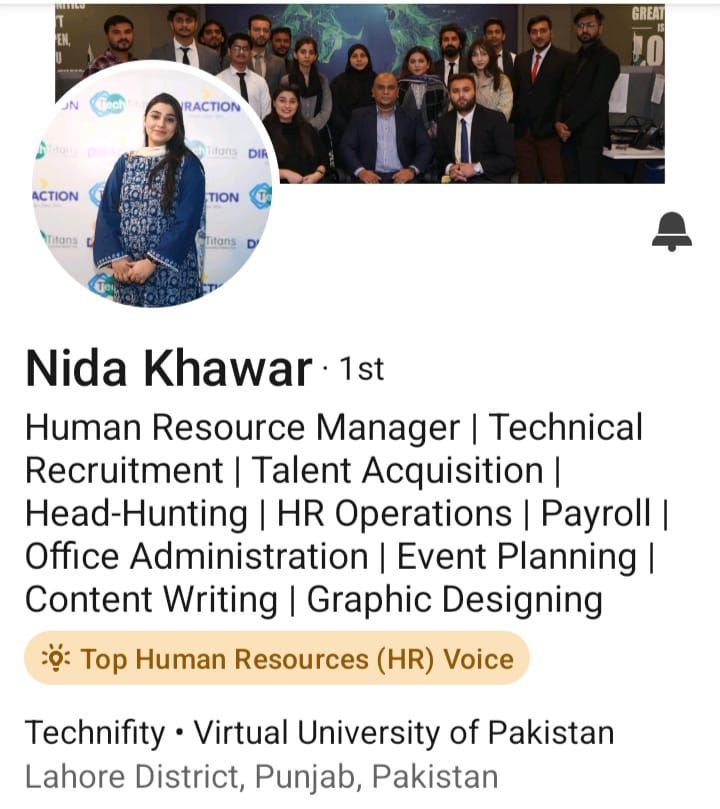 Nida Khawar on LinkedIn: #hrvoice #tophrvoice #linkedintopvoice # ... Nida Khawar on LinkedIn: #hrvoice #tophrvoice #linkedintopvoice # ...