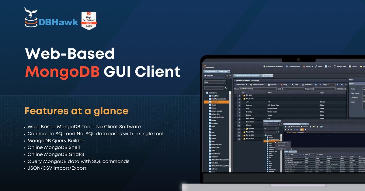 Datasparc Inc. on LinkedIn: Web-Based MongoDB GUI | DBHawk by Datasparc Datasparc Inc. on LinkedIn: Web-Based MongoDB GUI | DBHawk by Datasparc