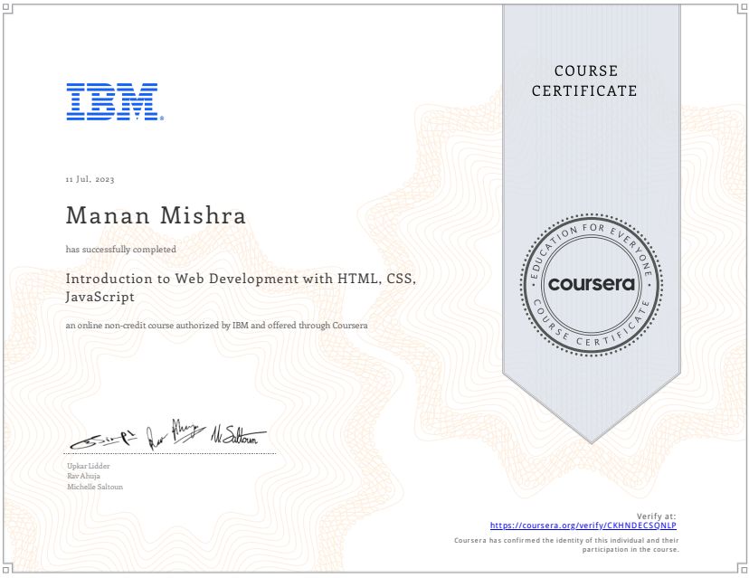 Manan Mishra on LinkedIn: #webdevelopment #html #css #javascript Manan Mishra on LinkedIn: #webdevelopment #html #css #javascript